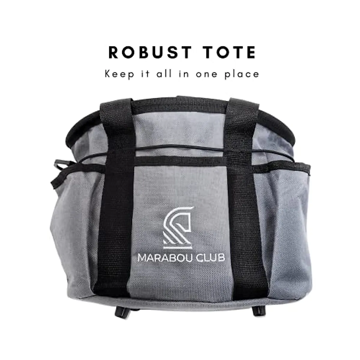 Rugged Horse Grooming Kit - Seven Piece Grooming Kit for Horses. Contains Horse Brushes, Hoof Pick, Sweat Scraper and Grooming Tote