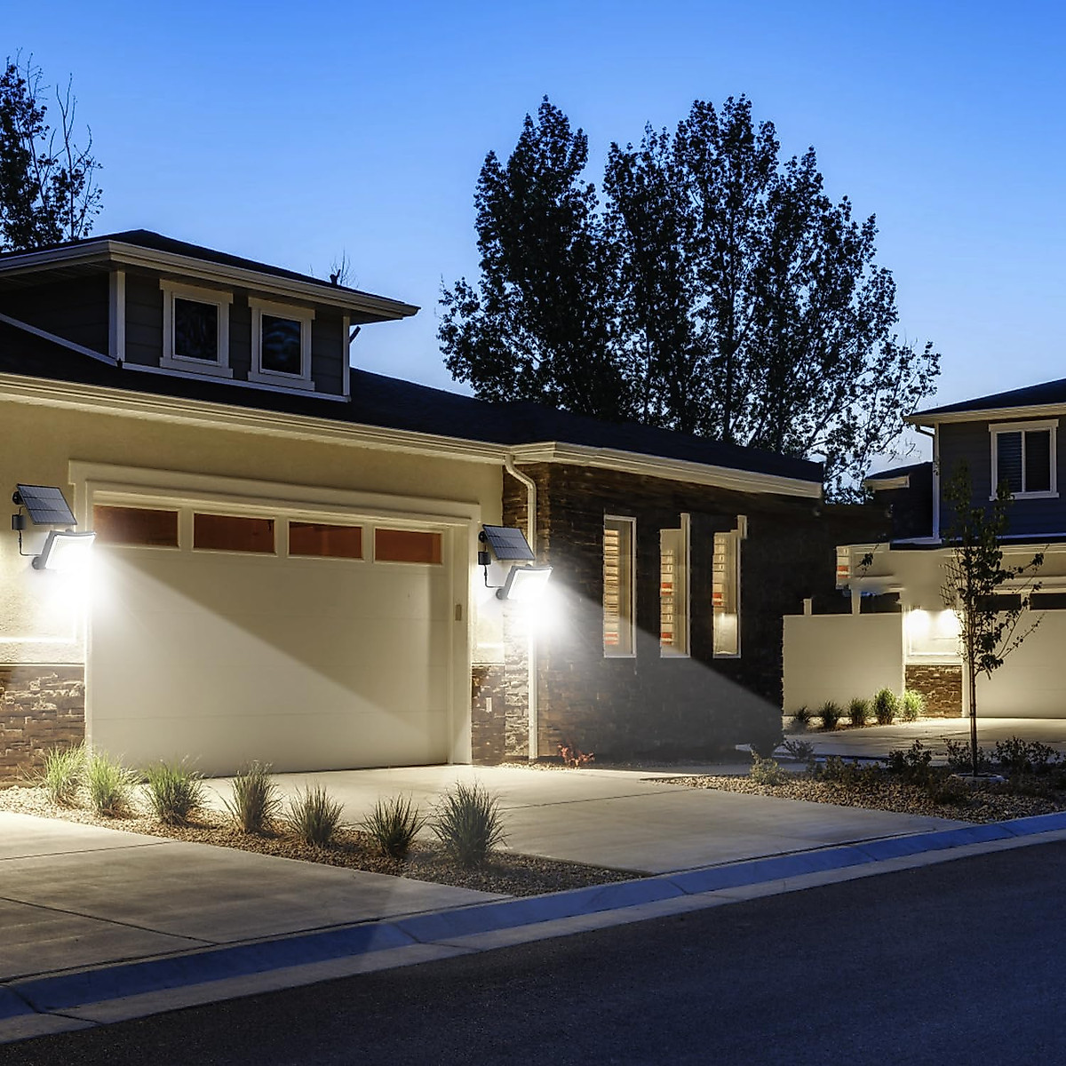 iMounTEK Solar Flood Lights Outdoor, 228 LED Motion Sensor Outdoor Lights with Remote, IP65 Waterproof Solar Security Lights Outdoor with Detachable Solar Panel for Patio, Garage, Porch, Backyard