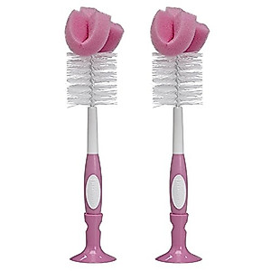 Dr. Brown's Baby Bottle Brush in Pink, 2 Pack