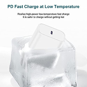 iPhone Fast Charger Block, 3Pack 20W USB C Wall Charging Plug, Type C Apple Charging Power Adapter Cube Brick for iPhone 14/14 Max/13 Pro/13 Pro Max/12 Mini/11 Pro/11/iPad/Samsung Galaxy S22/21/20/S10