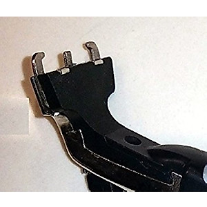 Lord II Razor with Long Rubber Handle ATRA Compatible Twin Blade Razor and 1 Pack of 3 cartridges