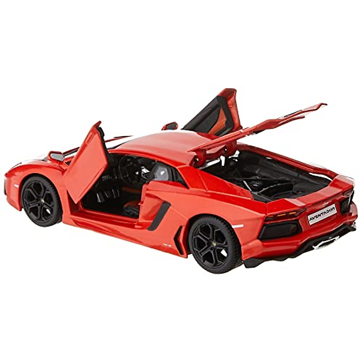 Maisto Lamborghini Aventador LP 700-4 Diecast Vehicle (1:24 Scale), Metallic Orange