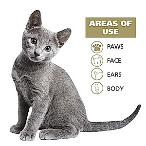 Wahl Cat Refresh Cleaning Wipes with Oatmeal Formula for Refreshing and Cleaning Dirty Cats - 50 Count - 820017-500