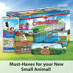 Kaytee My First Home Deluxe Multi-Level Habitat with Casters for Pet Ferrets