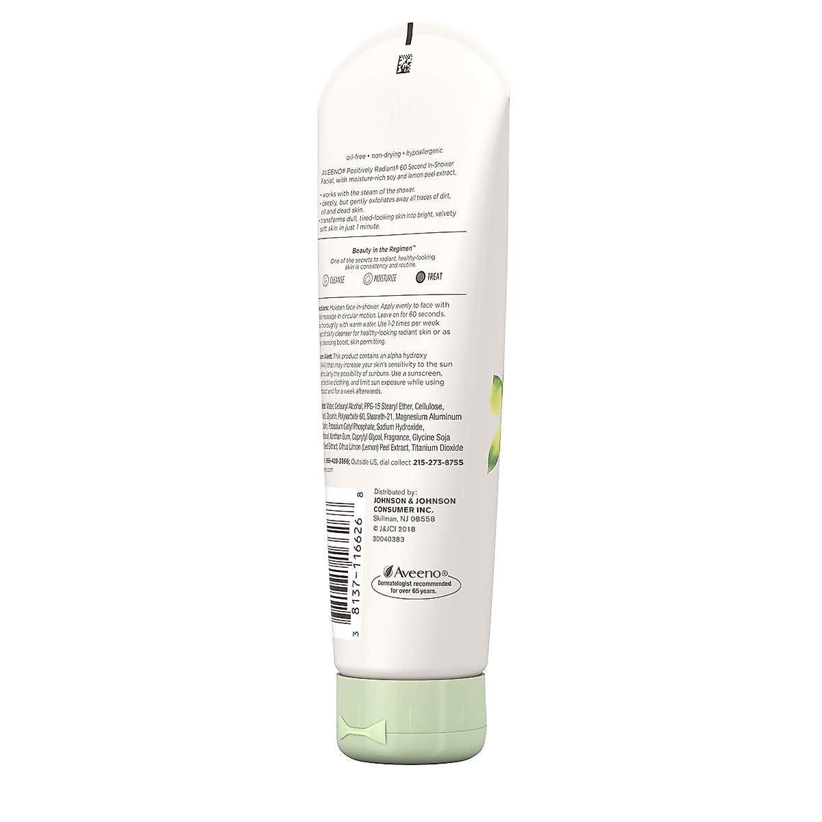 Aveeno Positively Radiant 60-Second Conditioner In Shower Facial 5 Ounce (147 milliliter)