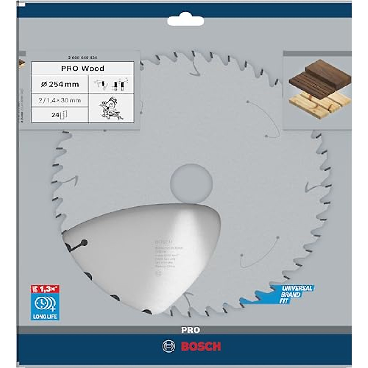 Bosch 2608640434 Circular Saw Blade"Top Precision" Opwob 10inx30mm 24T