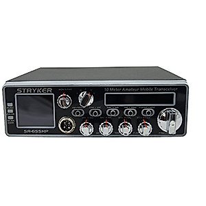 Stryker SR-655 10 Meter Amateur Radio, black