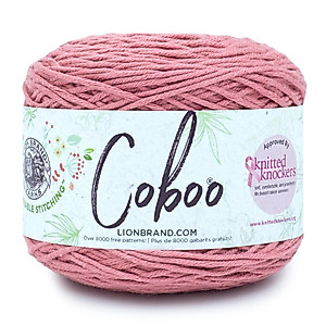 Lion Brand Yarn (1 Skein) Coboo Yarn, Terracotta, 696 Foot (Pack of 1)