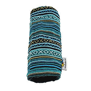 Sunfish Peacock Barrel Driver Golf Club Headcover Hand Woven