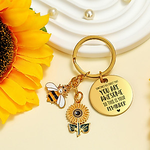 Sunflower Gifts for Women Get Well Soon Gift Baskets for Women Self Care Birthday Gifts for Women Inspirational Gifts Sunshine Box Care Package for Women