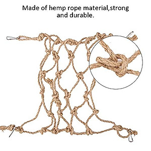 Toy for Budgie Bird Climbing, Playground Climbing Rope Frame Bird Playground Suspension Bridge Bird Cage Accessories Rocking Toy for Parrot Budgie Cockatiel Conure Lovebird