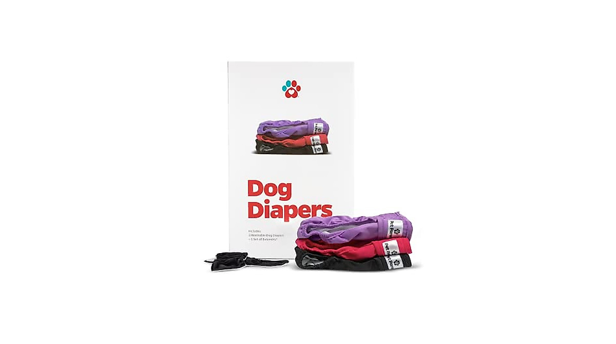Pet Parents Washable Medium Dog Diapers - Eco-Friendly & Comfortable