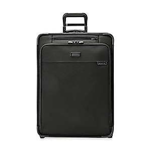 Briggs & Riley Uprights, Black, 26-inch Baseline Medium Checked Expandable