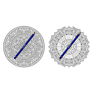 The Art of Mandala 2: Adult Coloring Book Featuring Calming Mandalas designed to relax and calm