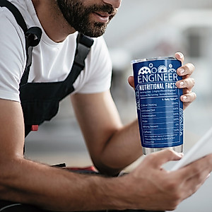 Jevuta Engineer Gifts, Mechanical Engineering Gifts, Gifts For Engineers, Future Engineer Gifts, Aerospace Engineering Gifts, Graduation Gifts For Engineers, Retirement Gift For Engineer Tumbler 20oz