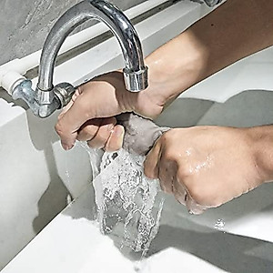 UMANI 12 Pack Kitchen Dish Cloths, Ultra Soft Absorbent Quick Drying Dish Towels, Nonstick Oil Microfiber Cleaning Cloth, Machine Washable Coral Fleece Cleaning Rags (Grey)