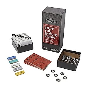 Trivial Pursuit Game: Stuff You Should Know Edition, Trivia Questions Inspired by the Stuff You Should Know Podcast, Game for Ages 16 and Up