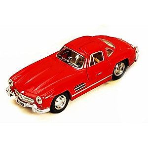 KiNSMART 5" 1954 Mercedes-Benz 300 SL Coupe 1:36 Scale (Red)