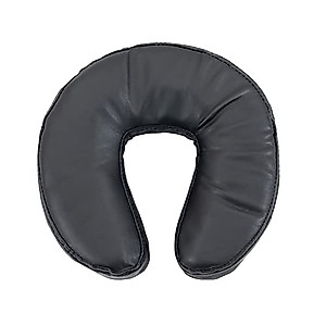 SierraComfort SC-524 Face Pillow, 12 x 12 x 3.25-Inch, Black