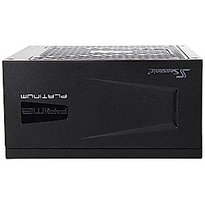 Seasonic Prime Ultra Platinum 1300W (80+Platinum, ATX 12V) Power Supply for Computer/Gaming PC's, 6X PCIe, Cable Management