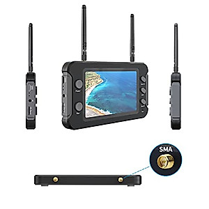 SoloGood FPV Monitor 4.3inch with DVR 5.8Ghz 40CH 800 x 480 IPS Drone Receiver Monitor Built in Battery for FPV Drone RC Cars