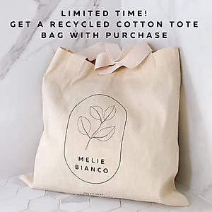 Melie Bianco Inez Bag - Luxury Vegan Leather Purse - Convertible Vegan Designer Purse - Shoulder & Crossbody Straps