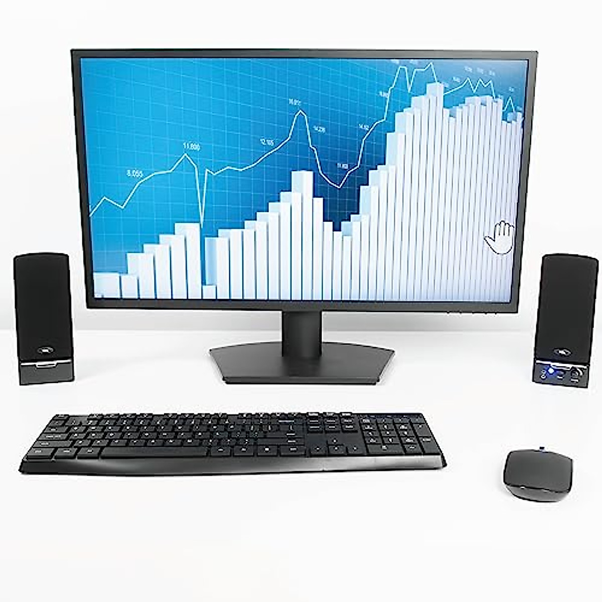 Cyber Acoustics CA-2014 multimedia desktop computer speakers