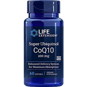Super Ubiquinol CoQ10 100 mg, 60 softgels-Pack-2