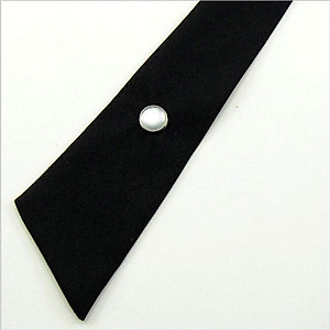 Tie for Men Women Adjustable Criss-Cross Bowtie School Uniform Pre Tied Bows for Girls Neck Tie Accessories PTK03 (Black New)