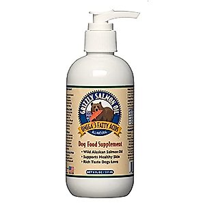 Grizzly Pet Products GRIZZLY PET-Salmon Oil For Dogs 8 oz.Pump SINGLE