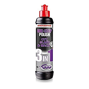 Menzerna 3 in 1 One Step Polish - Medium Cut Polish – high-Gloss Finish and Seal in one (8 fl oz)