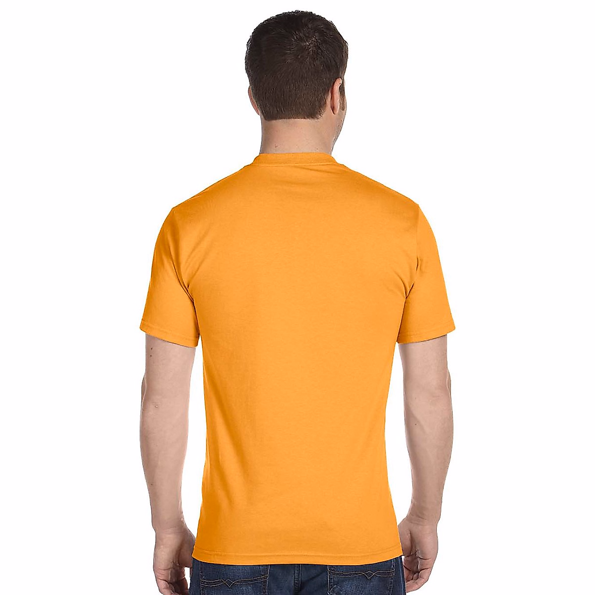 Hanes 5.2 oz., 50/50 ComfortBlend EcoSmart T-Shirt, Small, Lime