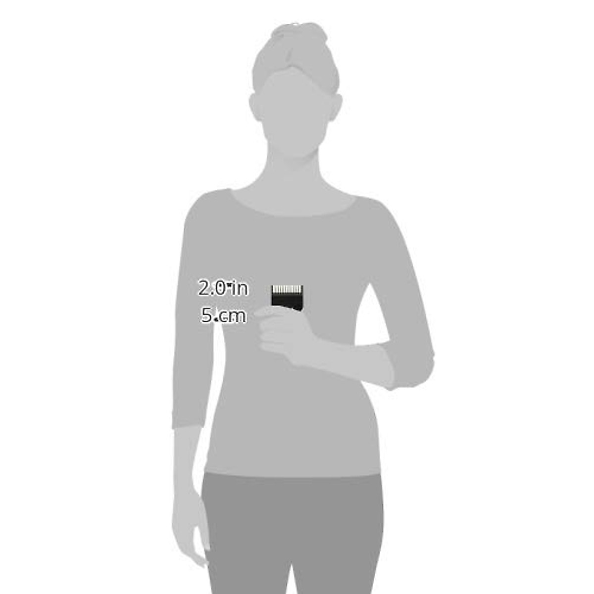 Wahl Professional #1 Guide Comb Attachment 1/8" (3.0mm) - 3114-001 – Great for Professional Stylists and Barbers – Black