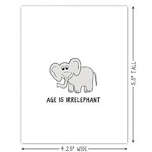 rockdoodles May The Fork Be With You, Funny Birthday Cards, Funny Happy Bday Cards For Him or Her- Fun Joke Humor Cards For Birthdays (May The Fork)