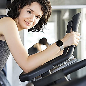 Lerobo 5 Pack No Gap Bands Compatible with Galaxy Watch 6/5/4 Band/Watch 5 Pro Band/Galaxy Watch 4 Band,20mm Soft Silicone Sport Strap for Samsung Watch 5&4 Bands/Watch 4 Classic Bands Women Men