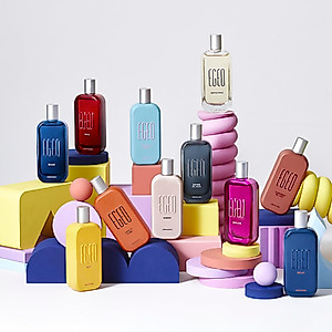 O BOTICARIO Egeo Choc Eau de Toilette, Orange Plum & Apricot Fragrance Perfume for Women, 3 Ounce