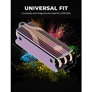 SABRENT M.2 2280 SSD Rocket Gaming Edition Heatsink (SB-GHSK)