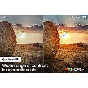 SAMSUNG 32-Inch Class QLED Q60A Series - 4K UHD Dual LED Quantum HDR Smart TV with Alexa Built-in (QN32Q60AAFXZA, 2021 Model)