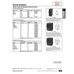 Siemens -HI Q1515NC Two 15-Amp Single Pole 120-Volt Non-Current Limiting Circuit Breaker