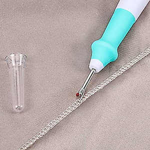 Mudder 5 Pieces Colorful Seam Ripper Large Stitch Ripper Sewing Tool Ergonomic Thread Remover Tool with Handy Handles for Sewing Crafting Embroidery, 5 Colors