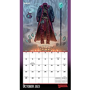 Dungeons & Dragons 2023 Deluxe Wall Calendar