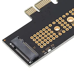 ASHATA PCIE X1/x4 to M.2 NGFF SSD Nvme Hard Disk Converter, PCI Express Adapter for 2230/2242/2260/2280 SSD (PCIEx1)