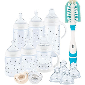 NUK Smooth Flow Anti Colic Baby Bottle Newborn Gift Set