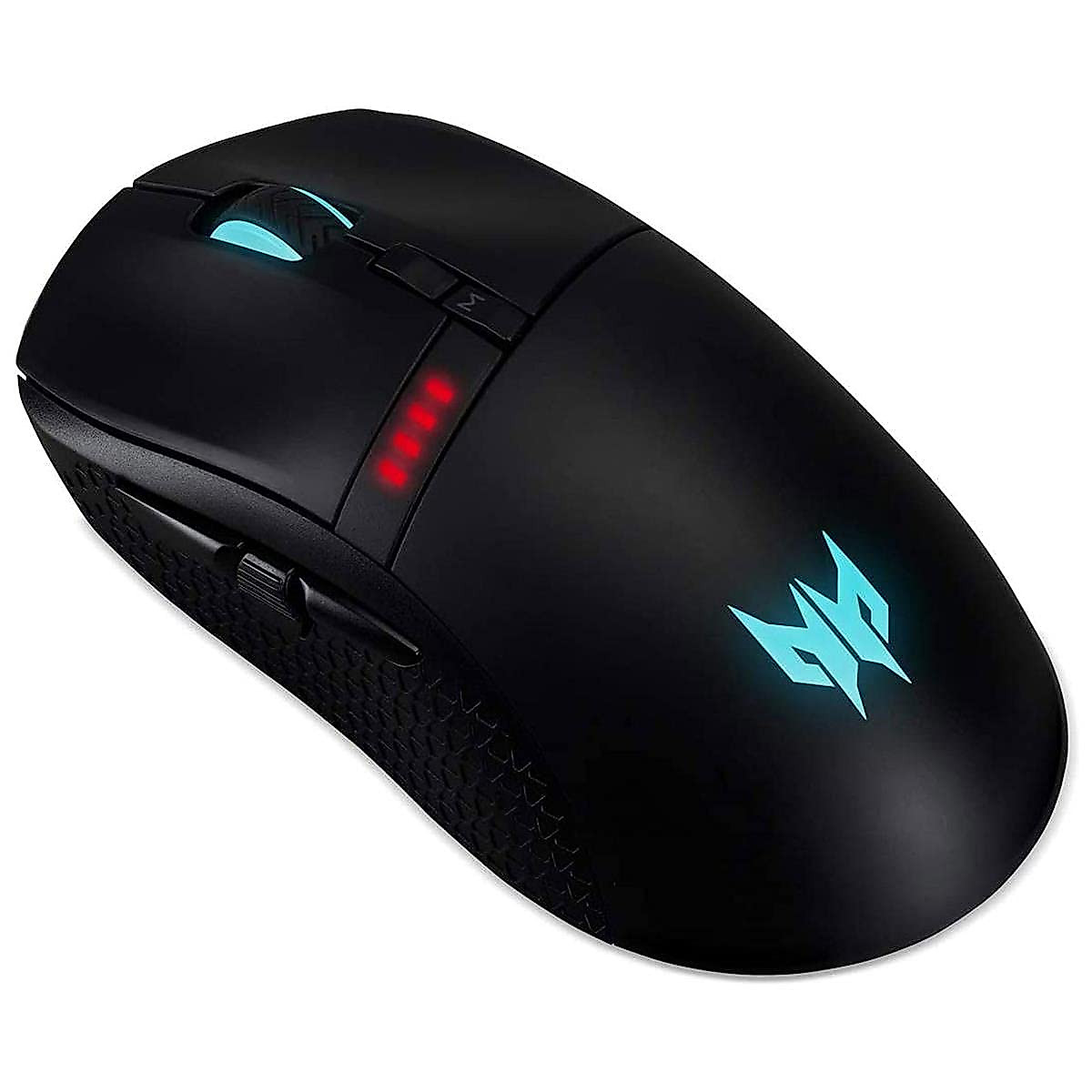 Acer Predator Cestus 350 Wireless Gaming Mouse: NVIDIA Reflex - Up to 16000 DPI - RGB Lighting - 8 Programmable Buttons - On-Board Memory - 5 Profile Settings - Pixart 3335 Sensor - Black