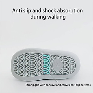 Snow Shoes for Kids Baby Kids Easy On Rain Shoes Boots for Toddler Little Kid Short Rain Boots Boots for Boys Size 2 (A, 6.5 Infant)