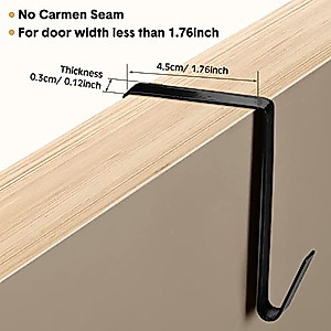 Kenning 20 Pcs Hat Rack Hanger Holder Organizer and Hooks, Closet Hanging Hat Storage Rack, Over Door Wall Mounted Cap Holder