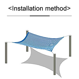 Shade Cloth Shade net Thickened Encrypted 90% Shade Cloth, with Grommets, Sunblock UV-Resistant, for Patio Lawn, Balcony Privacy Sunblock Screen Mesh