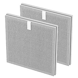 2 Pack 3-in-1 H13 True HEPA Replacement Filter Compatible with Pure Enrichment PureZone Air Purifier Part No. PEAIRPLG