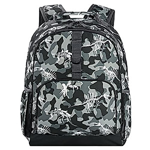 Choco Mocha 15inch Dinosaur Backpack + Lunch Bag