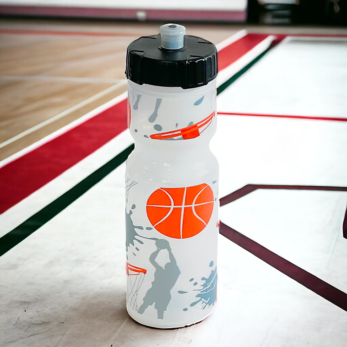 50 Strong Kids Water Bottle | 22 oz. BPA- Free Sports Squeeze Water Bottles with Pull Top Cap |Perfect Water Bottle for School | Reusable & Durable for Boys & Girls | Made in USA